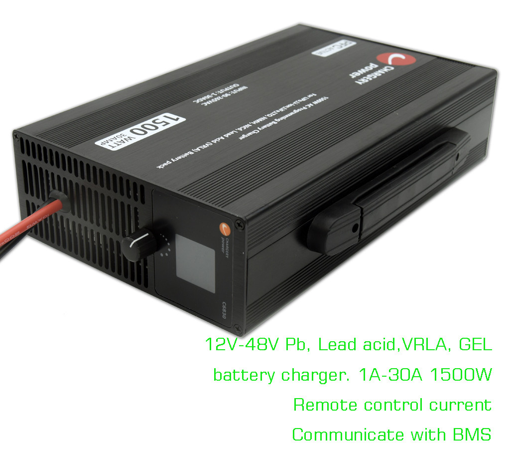 24V 36V 48V Pb VRLA Valve Regulated Lead Acid Battery Charger SMPS For ...
