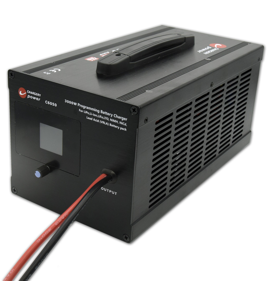 54V 3000W Lithium LTO LiTo Ac To Dc Battery Charger 7S-20S 1A-55A